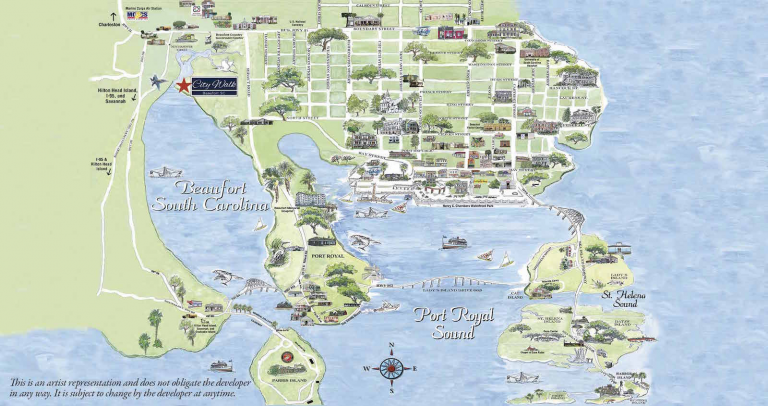 beaufort-city-map - City Walk
